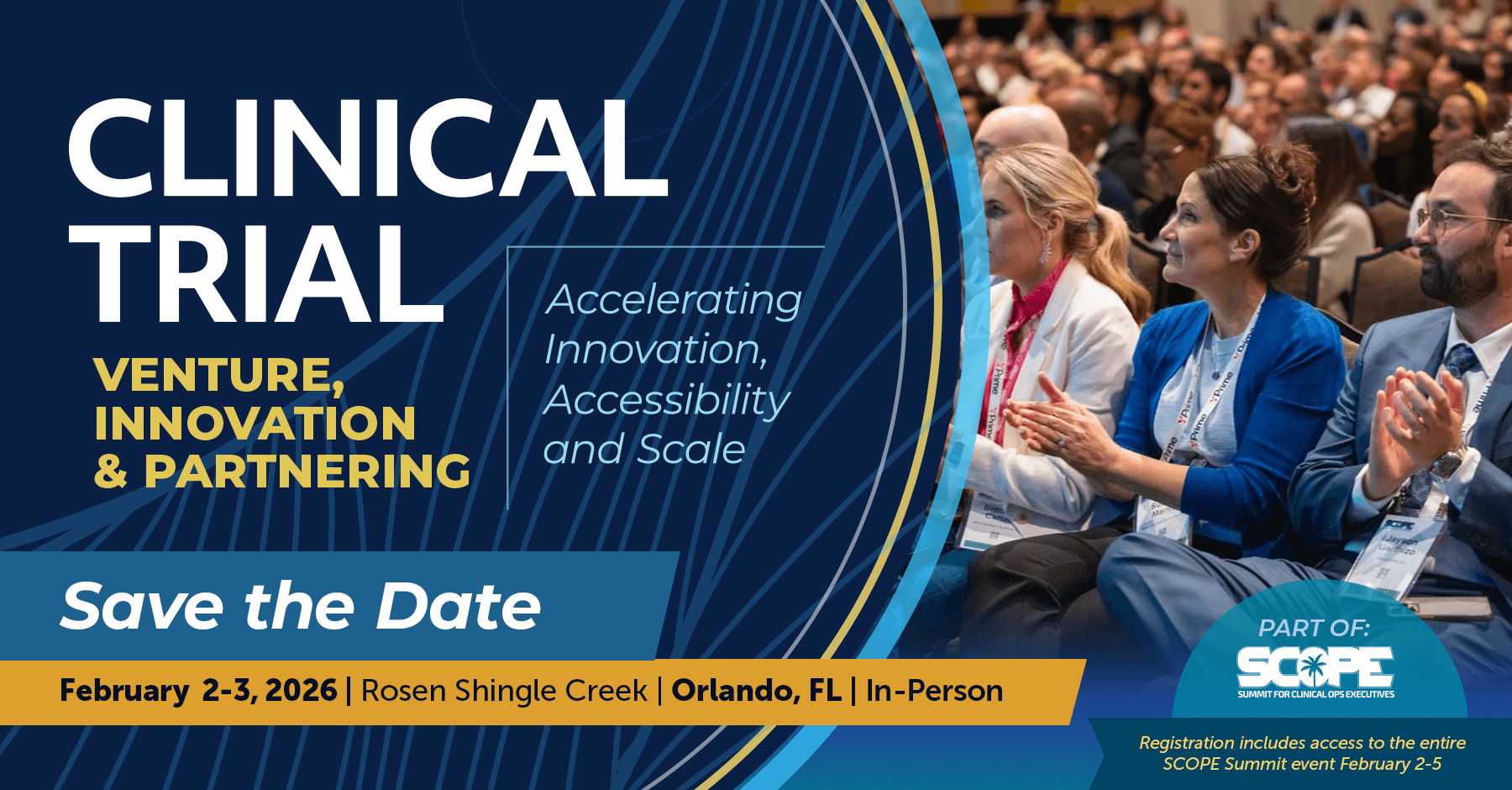 SCOPE Clinical Trials Venture, Innovation, and Partnering Conference ...